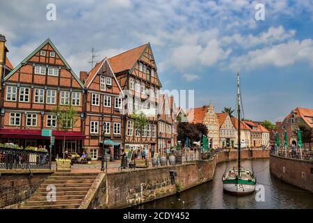 Stade (Germany) Harbor Stock Photo - Alamy