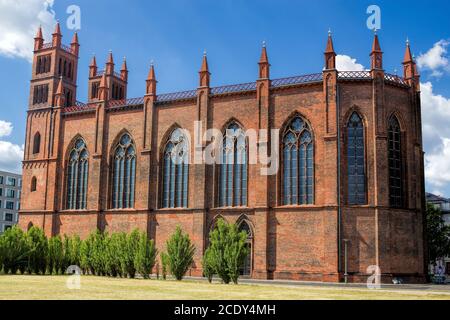 Neo Gothic Friedrichswerder Church in Berlin downtown, Germany ...