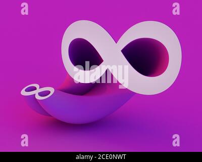 Symbol of infinity art info. Combination of figure 8. Infinity concept ...
