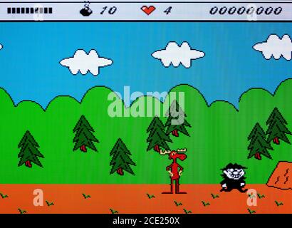 Adventures of Rocky and Bullwinkle - Nintendo Entertainment System ...