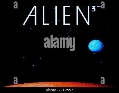 Alien 3 - Nintendo Entertainment System - NES Videogame - Editorial use ...