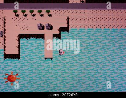 The Blue Marlin - Nintendo Entertainment System - NES Videogame ...