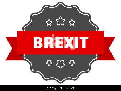 brexit label. brexit isolated seal. Retro sticker sign Stock Vector ...