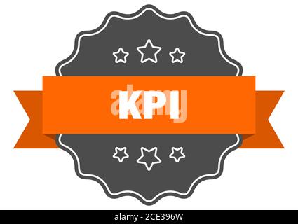 kpi label. kpi isolated seal. Retro sticker sign Stock Vector Image ...