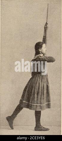 . School gymnastics with light apparatus . AND LEFT ALTERNATELY 1 ...