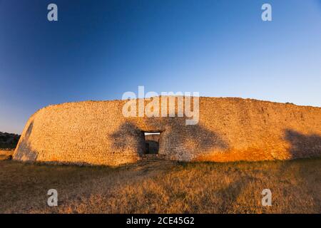 Great Zimbabwe Ruins Entrance to the Main Enclosure Masvingo Zimbabwe ...