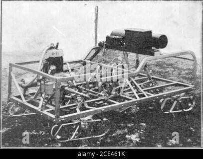 Centrifugal water pump connected to an inlet pipe with nuts and bolts ...
