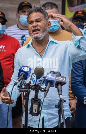 Bronx, United States. 30th Aug, 2021. The family of Michael Rosado ...