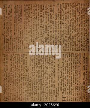 Boston News-Letter (first issue Stock Photo - Alamy