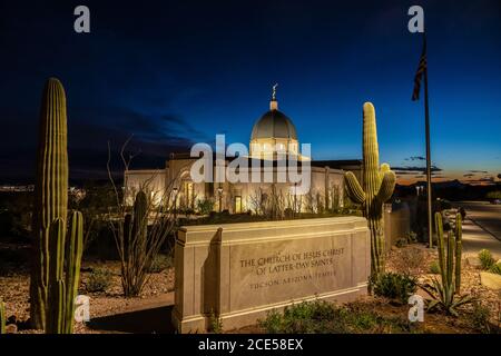 The Tucson Arizona Temple of the Church of Jesus Christ of Latter-day ...