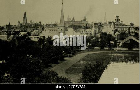 . Ottawa illustrated. Photo-gravures . Normal Schooi Stock Photo - Alamy