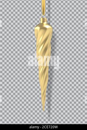 Vector Realistic 3d Transparent Christmas Glass Ball Set with Silver ...