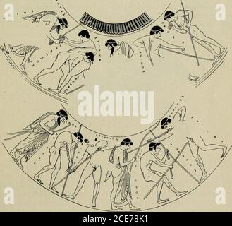 . Greek athletic sports and festivals . the amentum. From the sixth ...