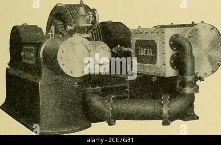 Two-cylinder tandem steam engine, MAN, built 1907, Museum Industrial ...