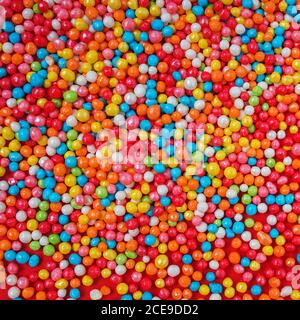 Sugar sprinkle dots, decoration for cake and bekery, a lot of sprinkles ...