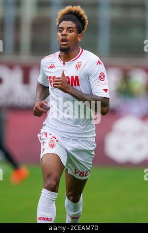 METZ, FRANCE - AUGUST 30: Willem Geubbels of AS Monaco during the match ...