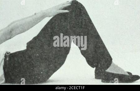 . The Ladies' home journal. SK STRETCH. 1. Lie flat on floor, bend ...