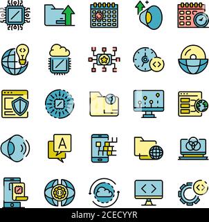 Operating system upgrade vector linear Stock Vector Image & Art - Alamy