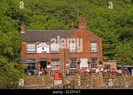Black Lion public house at Consall, there are no public roads leading ...
