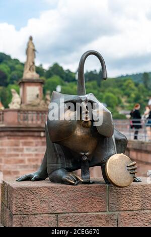 Heidelberg, BW / Germany - 25 July 2020: panorama view of a sea of ...