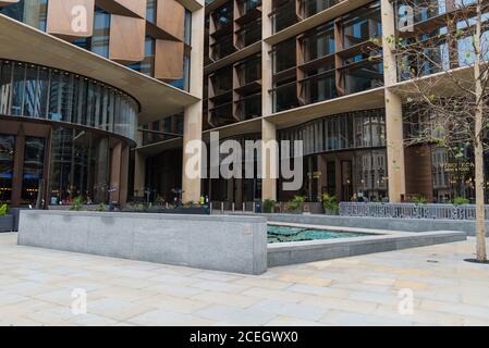 Bloomberg European headquarters as viewed from Cannon Street in the ...