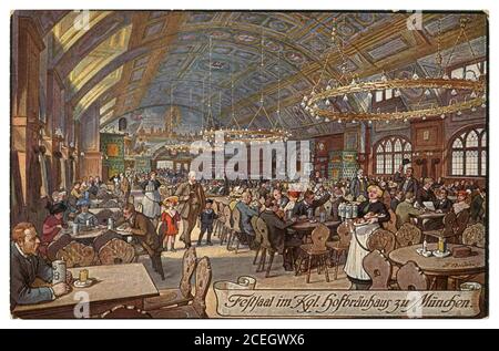 Vintage Adolf Hitler Poster card "Adolf Hitler Der Schöpfer des ...