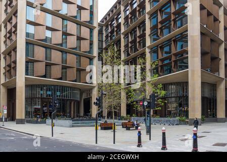 Bloomberg European headquarters as viewed from Cannon Street in the ...