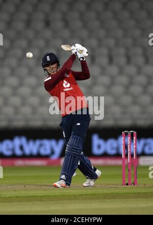 England's Tom Banton batting during the second Men's International ...