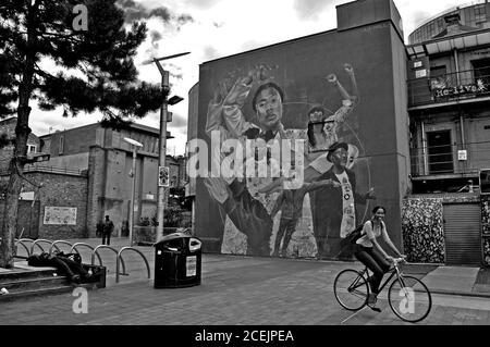 Gillett Square, Dalston, London, UK Stock Photo - Alamy
