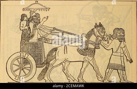Bas-relief from Palace of Tiglath-Pileser III, 746–727 BCE, 38 5/8 in ...