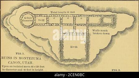 Stone wall of large rounded mounds of various colors. Texture or ...