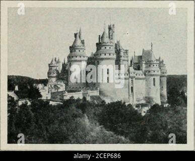 Dormer windows on the roofs of gothic building Stock Photo - Alamy