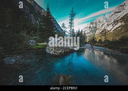 Closeup shot of a lake Stock Photo - Alamy