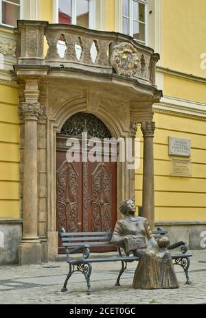 Memorial to Maria Cunitz, 18th century female astronomer and author in ...