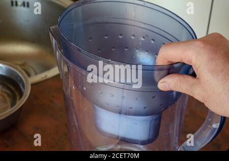 Installation of purification and disinfection of drinking water Stock ...