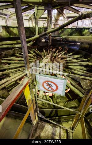 Sulphuric (sulfuric) acid workshop. Phosphoric fertilizers factory ...