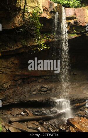 The Cucumber Falls at Ohiopyle State Park, PA, USA Stock Photo - Alamy