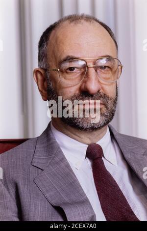 Sir Graham Day, Chairman of British Aerospace, photographed at the ...