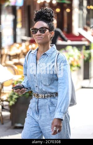 New Loose Women Presenter Michelle Ackerley seen Out And About In ...