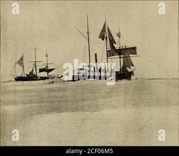 Revenue Cutter Bear, In ice at Point Barrow, Alaska. Photographs of ...