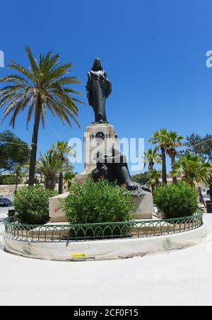 Christ Statue, Malta Stock Photo - Alamy