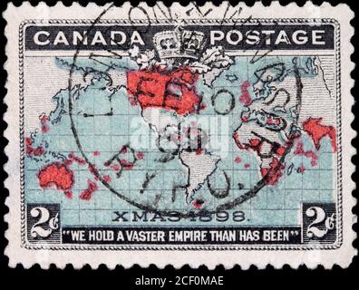 This 1898 British postage stamp from Crete commemorates British ...