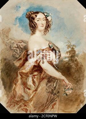 Alfred Edward Chalon was a British portrait painter known for his ...