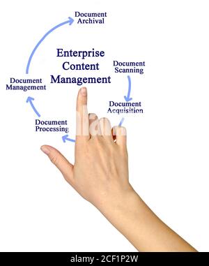 Components of Enterprise Content Management Stock Photo - Alamy