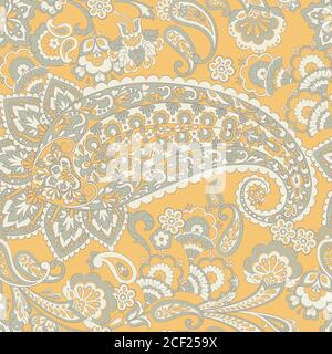 Paisley pattern, great design for any purposes. Seamless background ...