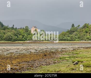 Kinlochaline Castle, Ardtornish Estate, Loch Aline, Morvern, Scotland ...