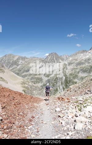Pyrenean Mountain Man, France Stock Photo - Alamy