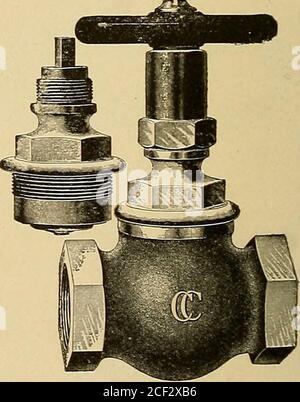 Removing an radiator valve Stock Photo - Alamy