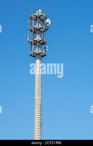 HAMBURG, GERMANY - Aug 12, 2020: The Church of St. John of Kronstadt in ...