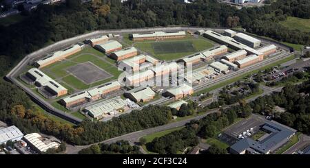aerial view of HMP Altcourse, a prison in Fazakerley, Liverpool Stock ...